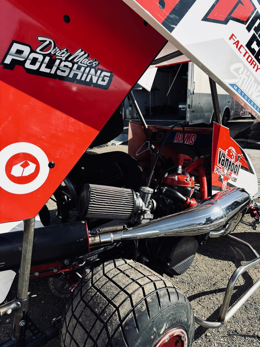 CR500 PIPE POLISHING – Dirty Mac Motorsports